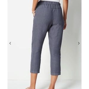 J. Jill | Pants & Jumpsuits | Jjill Linen Crop Pants | Poshmark